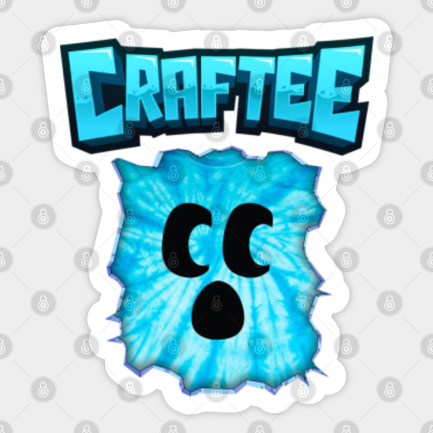 Craftee Minecraft Skin Craftee Craftee Minecraft Skin Craftee Sticker Teepublic